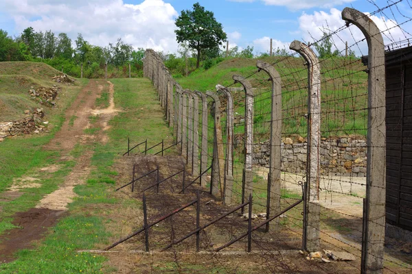Former Nazi concentration camp Gross-Rosen in Poland — Stock Photo ...