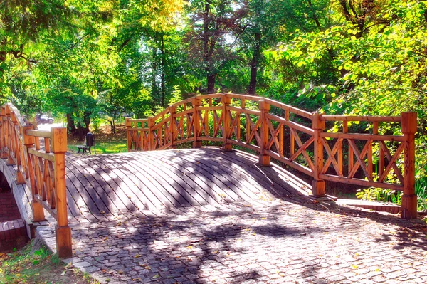 Small bridge in park Stock Photos, Royalty Free Small bridge in park ...