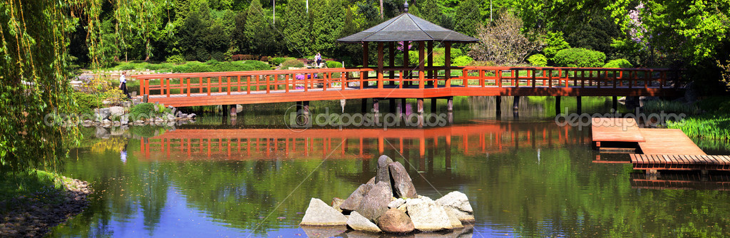 Japanese bridge Stock Photos, Royalty Free Japanese bridge Images ...