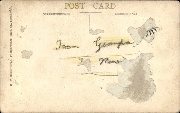 Backside of postcard Stock Photo by ©DarioStudios 46996911