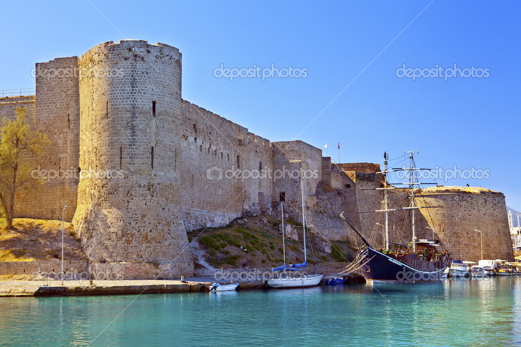 Medieval Castle in Kyrenia, Cyprus. Stock Photo by ©Debu55y 33350989
