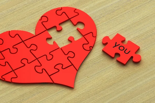 Heart puzzle — Stock Photo © ztk000 #7526736