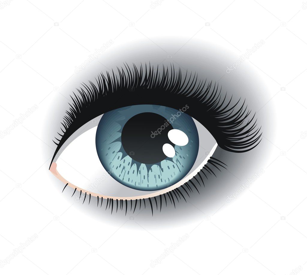 Un ojo Vector de stock #15327817 de ©Svitlana
