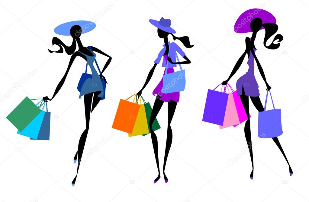 Three women Stock Vector Image by ©Svitlana #18975081