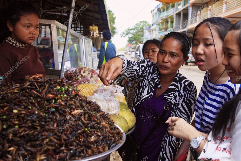 Fried cockroaches – Stock Editorial Photo © friday #46280799