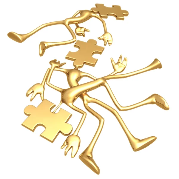 Gold jigsaw puzzle Stock Photos, Royalty Free Gold jigsaw puzzle Images ...