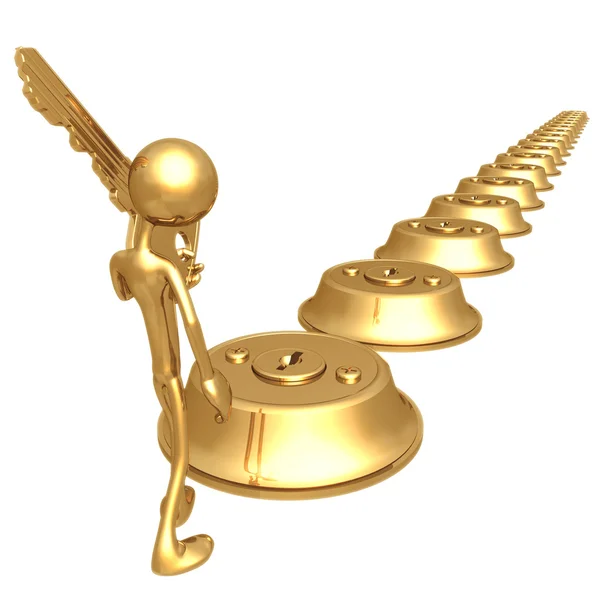 Key To the Lock Stock Photo by ©LuMaxArt 12269746