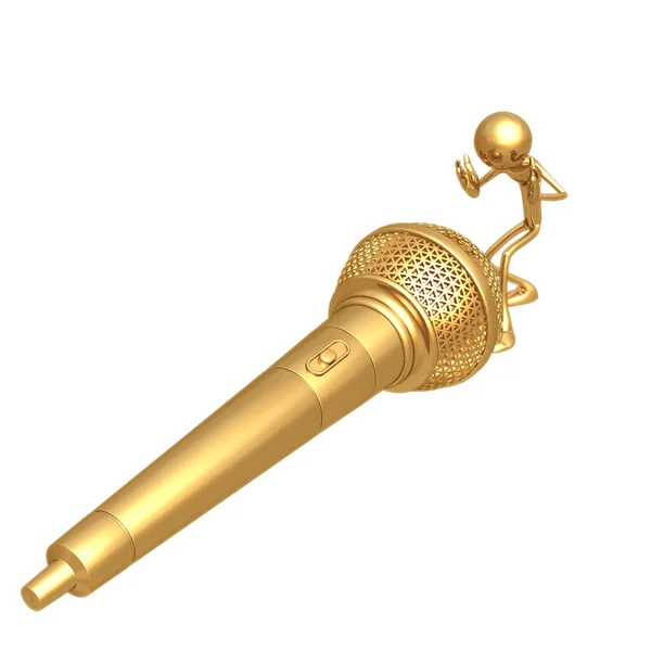 Golden mic Vector Art Stock Images | Depositphotos