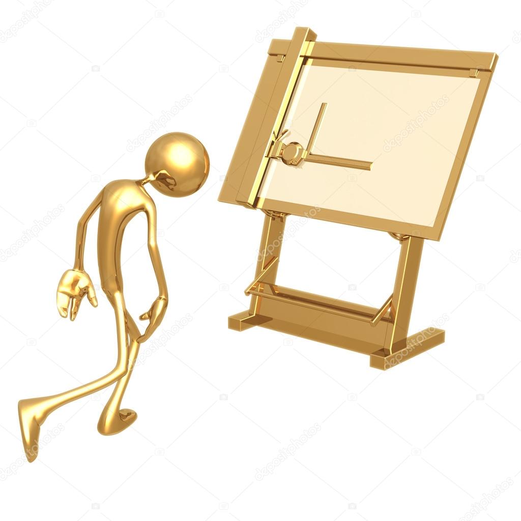 Back To Drawing Board — Stock Photo © LuMaxArt #12267700