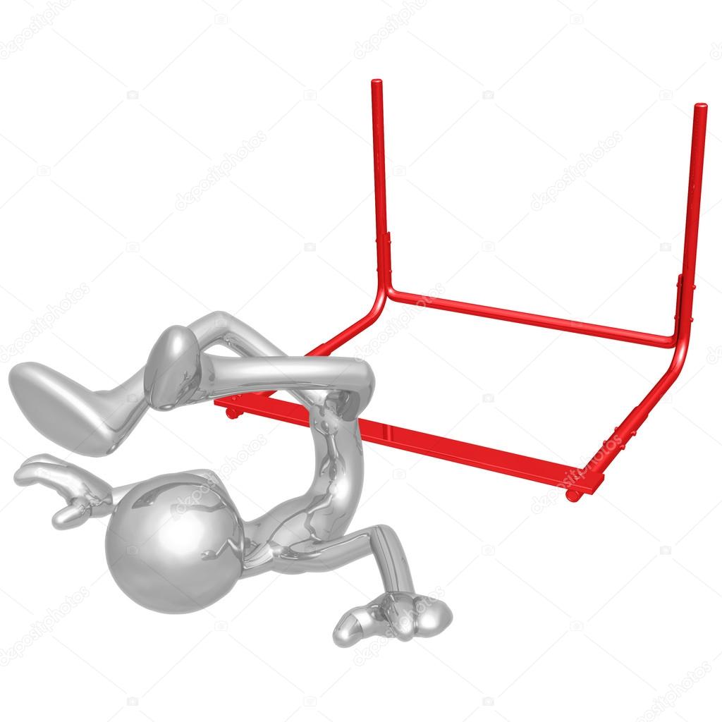 Failed Hurdle Run — Stock Photo © LuMaxArt #12299197