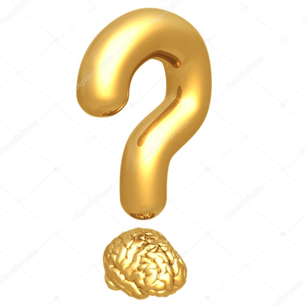 Question mark brain | Question Mark Brain — Stock Photo © LuMaxArt ...