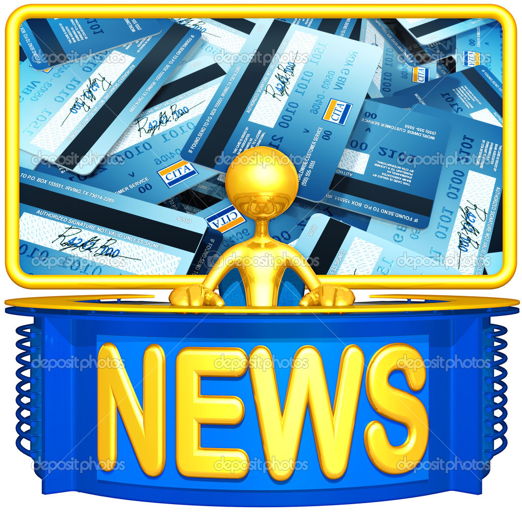 Financial News Report Stock Illustration by ©LuMaxArt #12399984