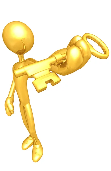 Gold Key - Stock Image - Everypixel