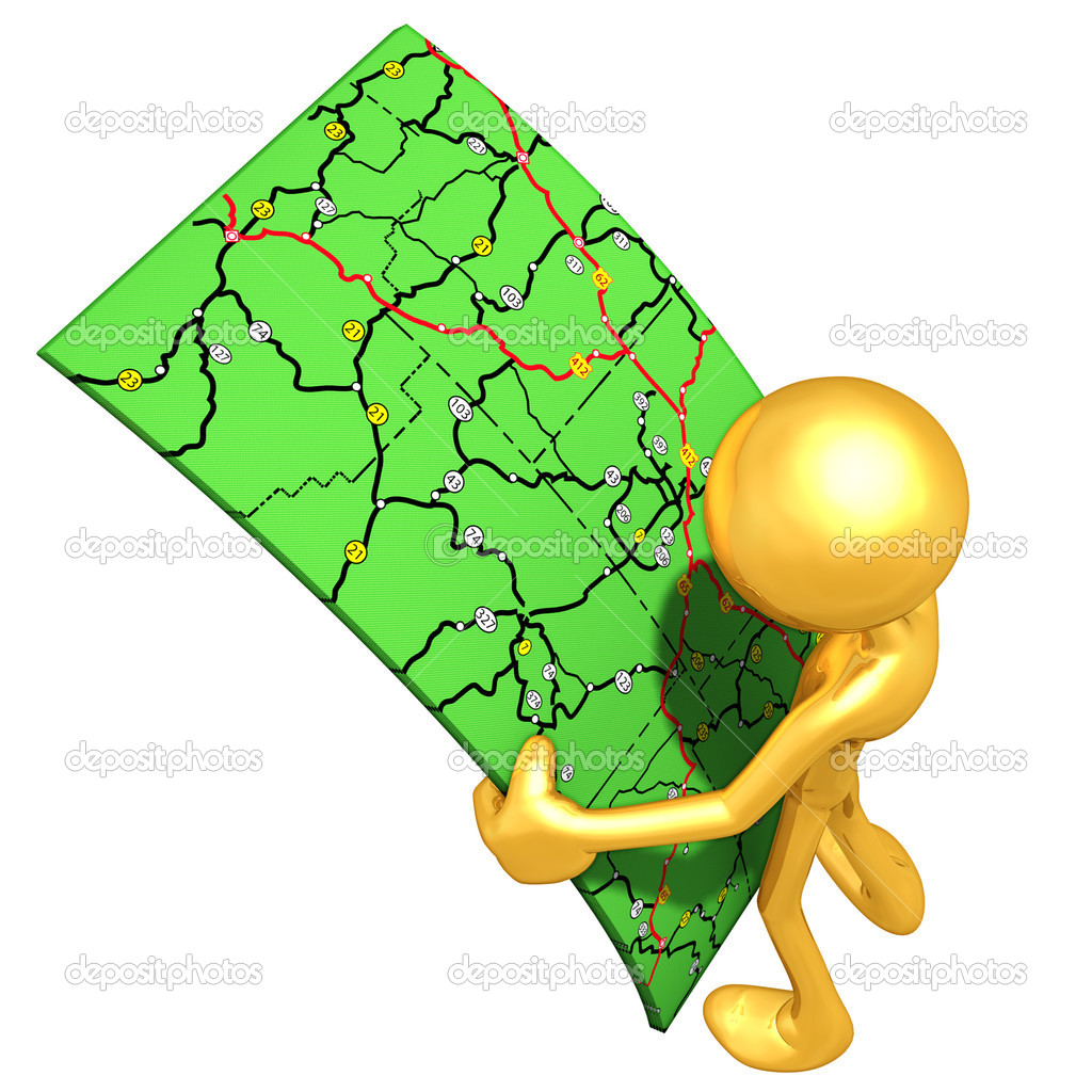 Looking At Road Maps — Stock Photo © LuMaxArt #12405506