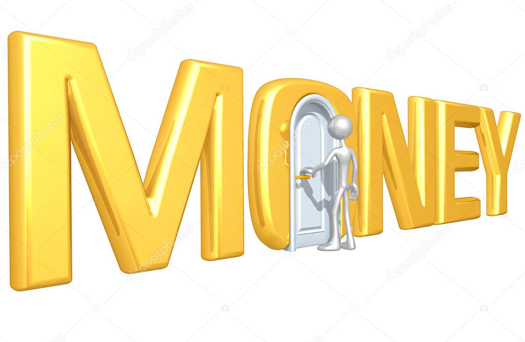 Money Door — Stock Photo © LuMaxArt #12576972