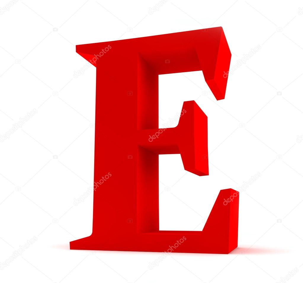 Letra roja alfabeto .: fotografía de stock © Leitner #12342708 ...