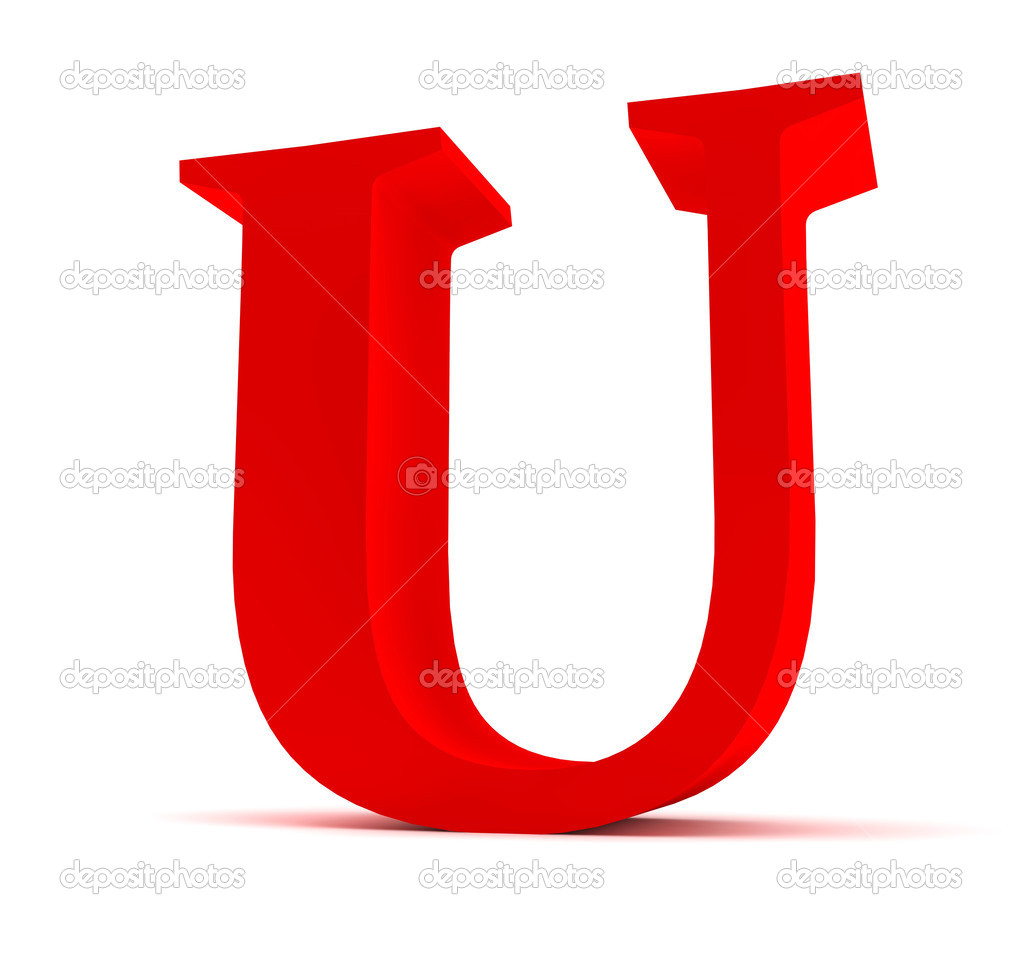 Letra roja alfabeto . — Foto de stock #12342751 © Leitner