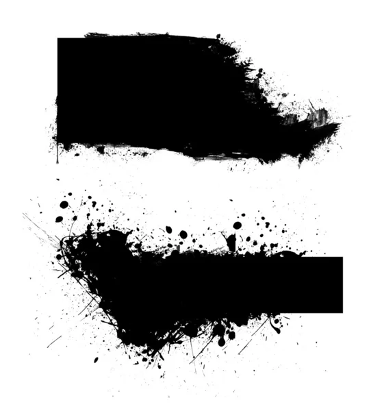 Set of black banners — Stock Photo © Leitner #6152541