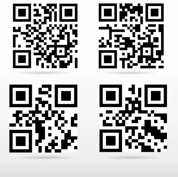 Qr code ready to scan with smart phone vector — Stock Vector © fox ...