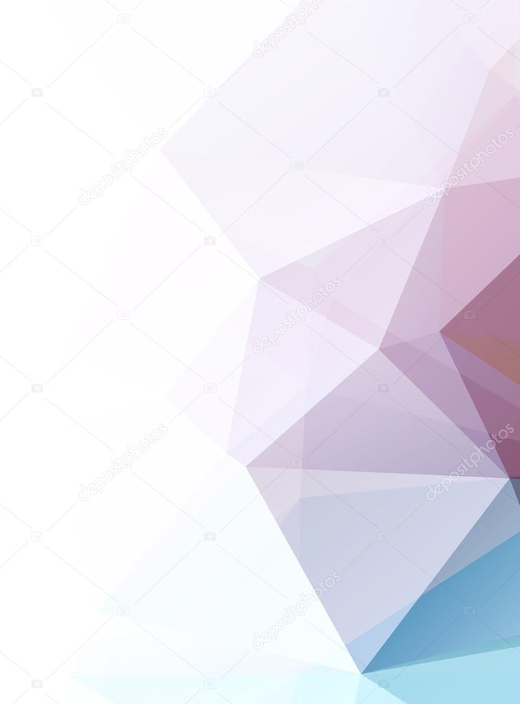 Soft pastel abstract geometric background with gradients vector — Stock ...