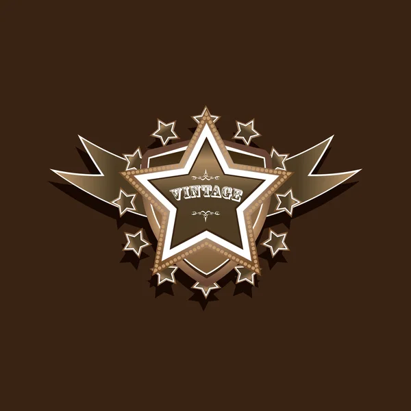 Vintage star Vector Art Stock Images | Depositphotos