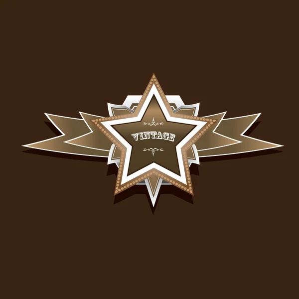 Vintage star Vector Art Stock Images | Depositphotos