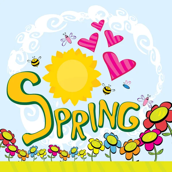 Happy Spring Clip Art