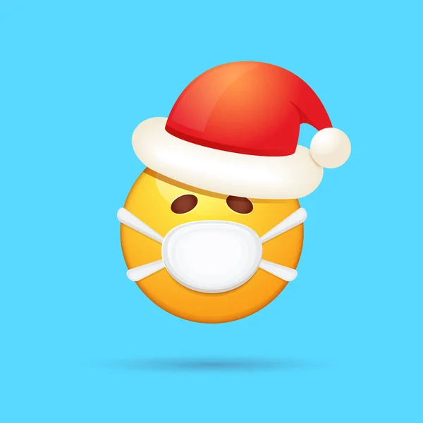 Xmas emoji imágenes de stock de arte vectorial | Depositphotos