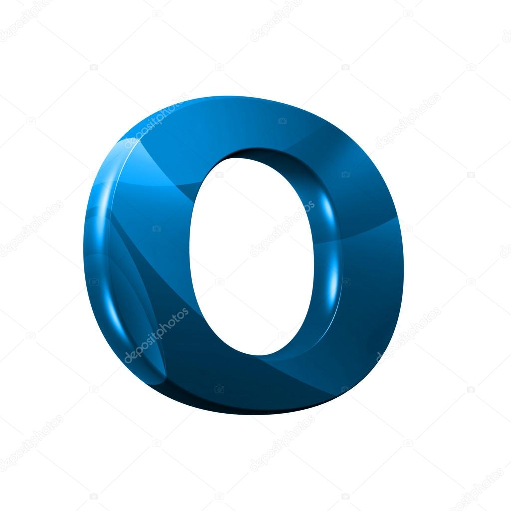 Blue 3D font — Stock Photo © FroeMic #12214332