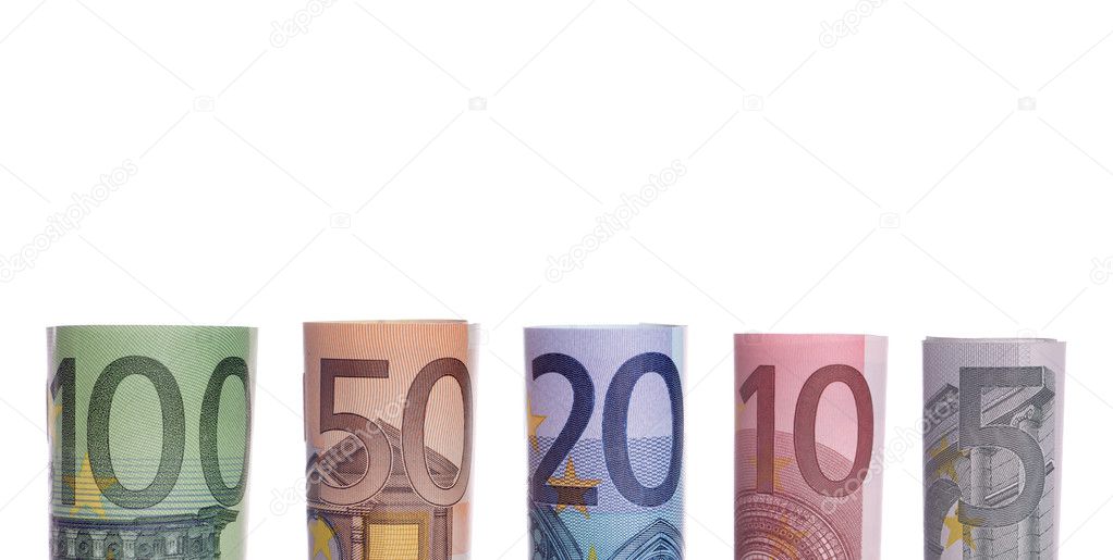 Euro banknotes — Stock Photo © photographyMK #22763802