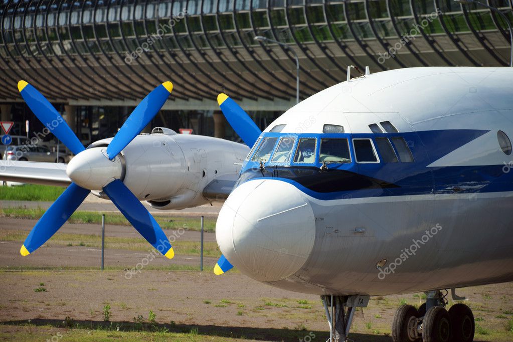 Airplane — Stock Photo © photographyMK #37870331