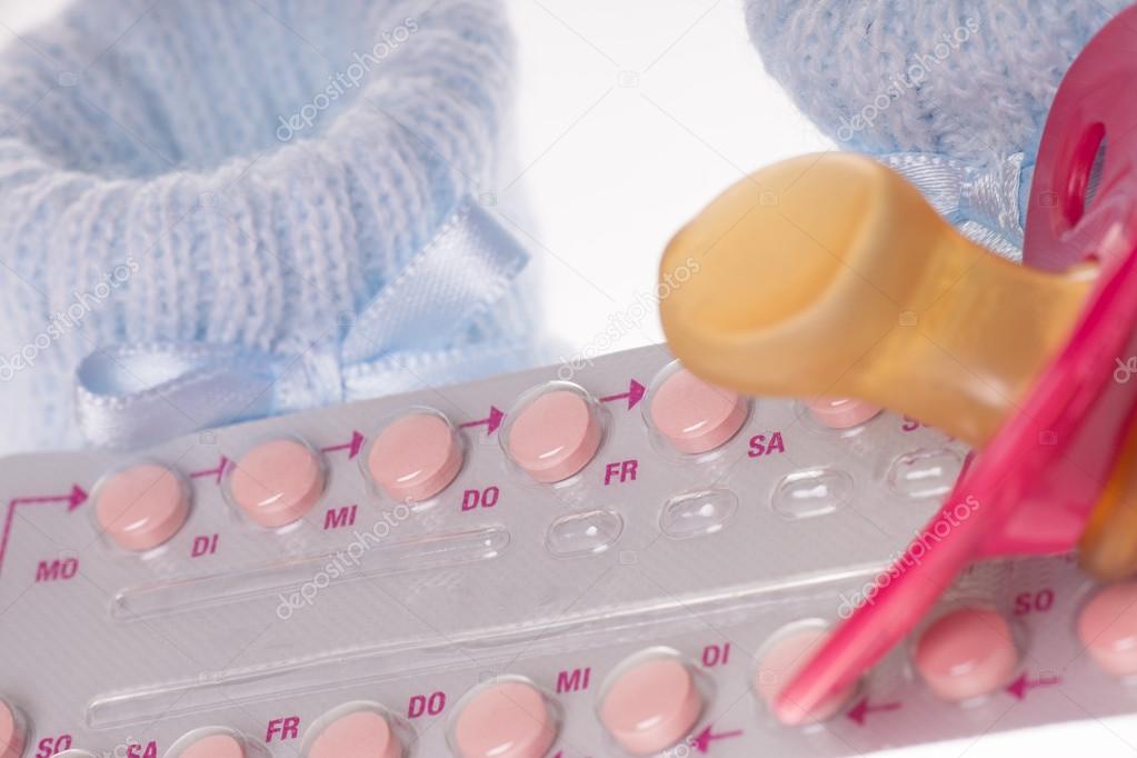 Anti baby pill — Stock Photo © photographyMK #41269475
