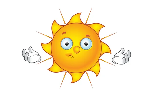 Sun Character - Thumbs Up Stock Vector Image by ©npr1977 #18469665