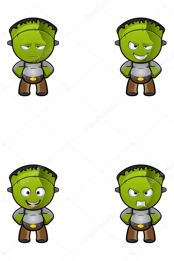 Green Halloween Monster Stock Vector Image by ©npr1977 #32715049