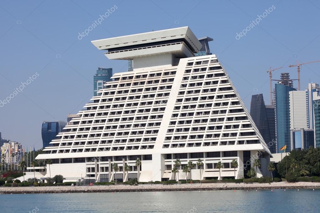 The Sheraton Hotel in Doha. Qatar, Middle East — Stock Photo © philipus ...