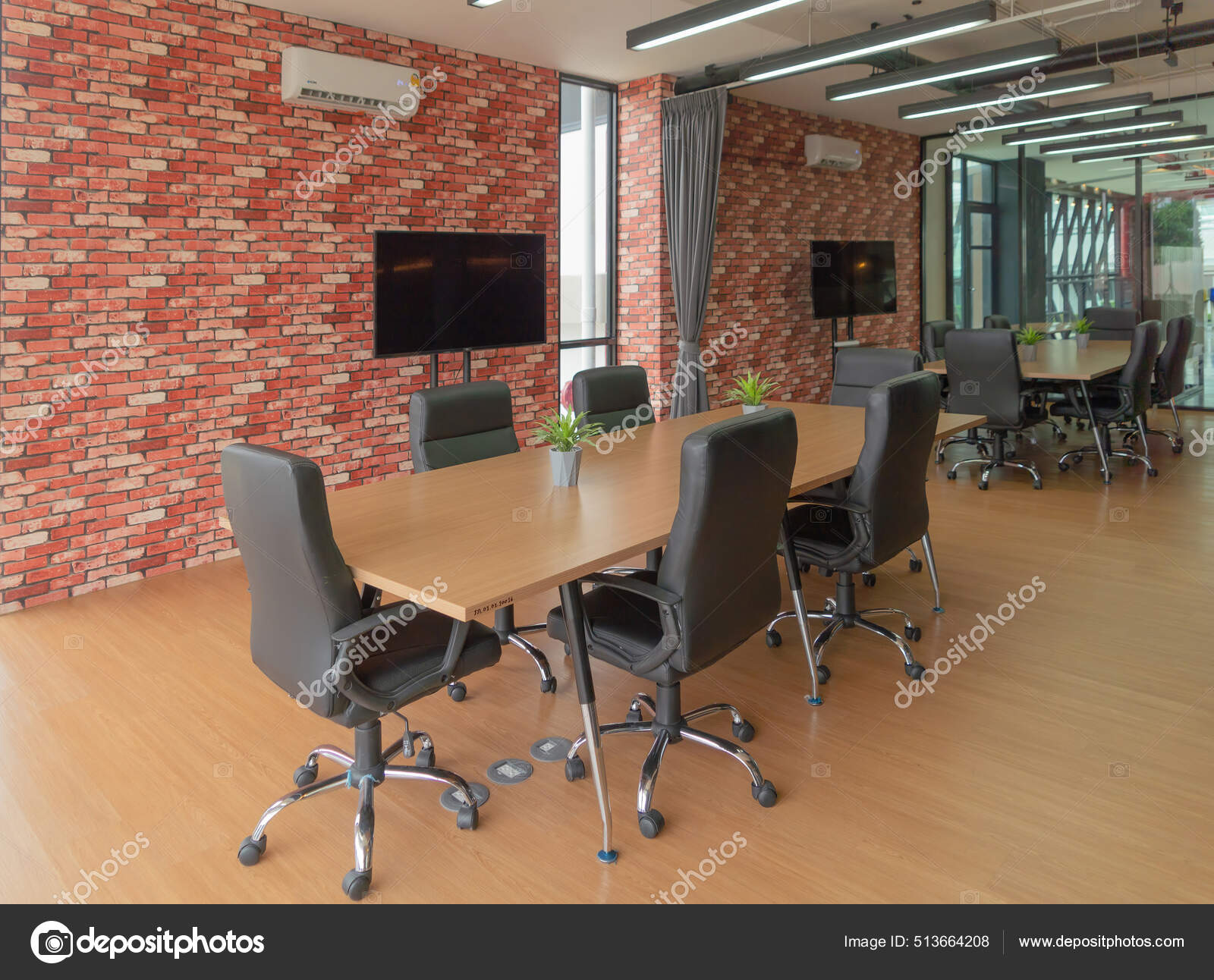 Modern Community Lounge Service Monitor Meeting Room Working Space Area ...