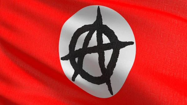 Celtic Cross Flag Blowing Wind Rendering Illustration Waving Sign Stock ...