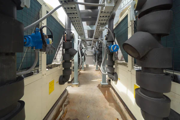 Industry Factory Chiller Tower Rooftop Building Fire Protection System ...