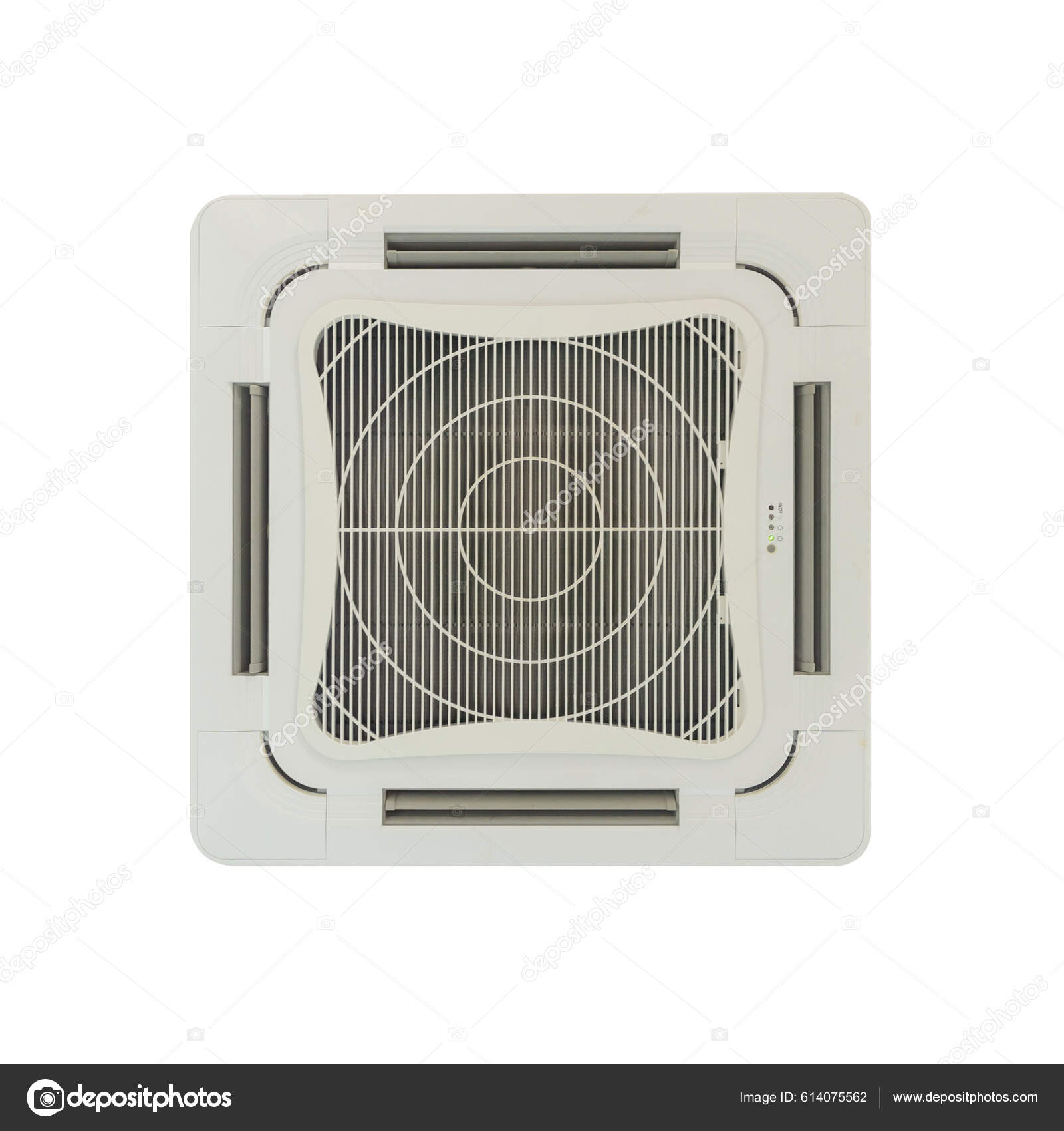 Modern White Ceiling Mounted Cassette Type Air Conditioner Office ...