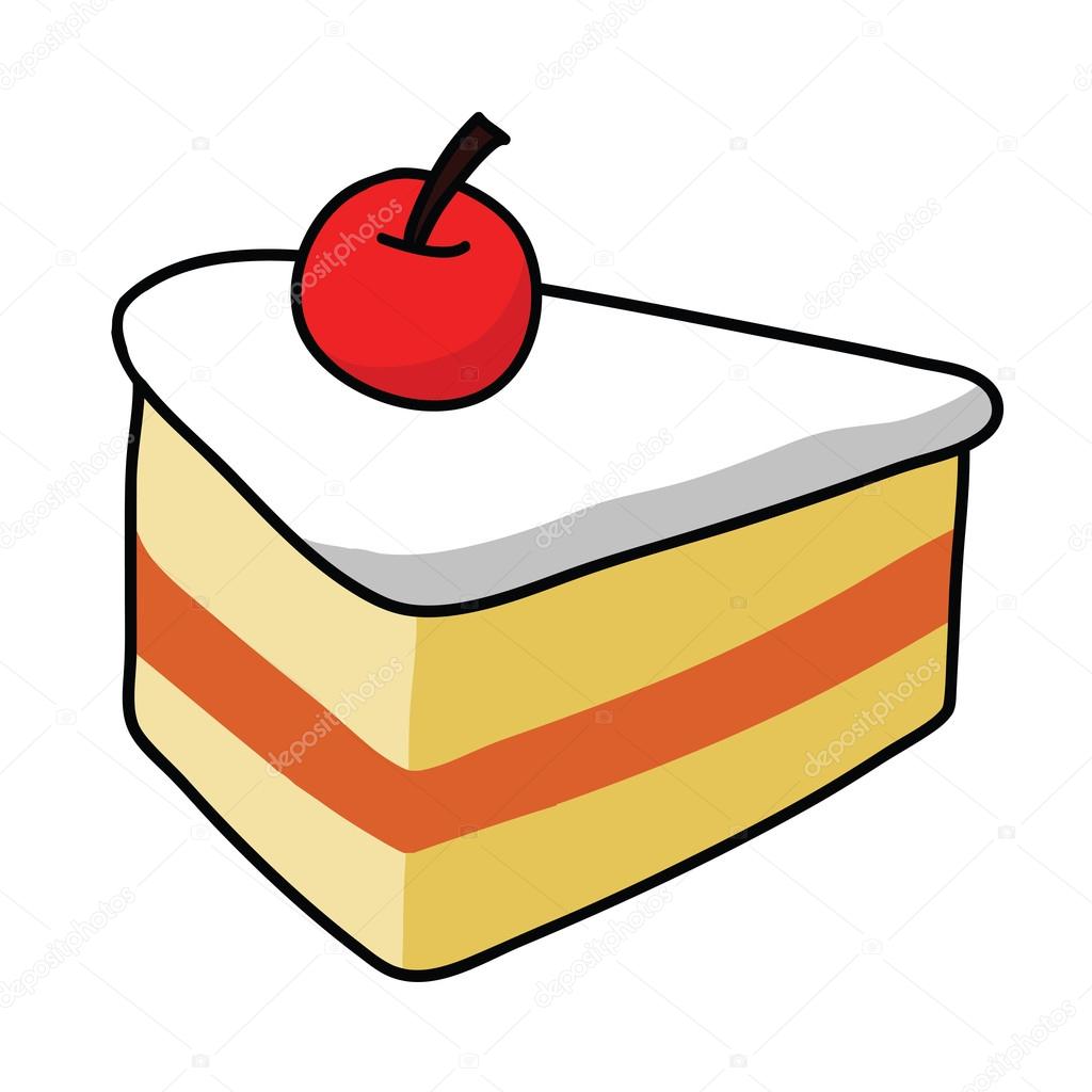 Cartoon cake — Stock Vector © kanate #13166470