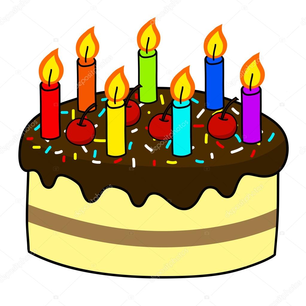 Cartoon cake — Stock Vector © kanate #13176113