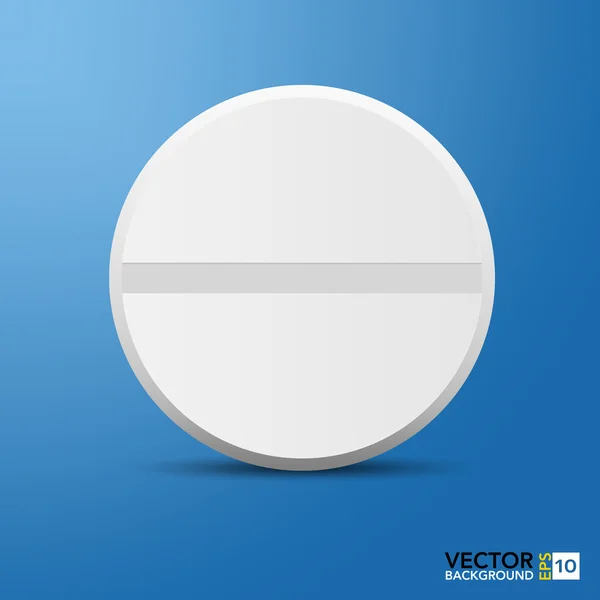 White pill Stock Vector Image by ©Ghenadie #8905951