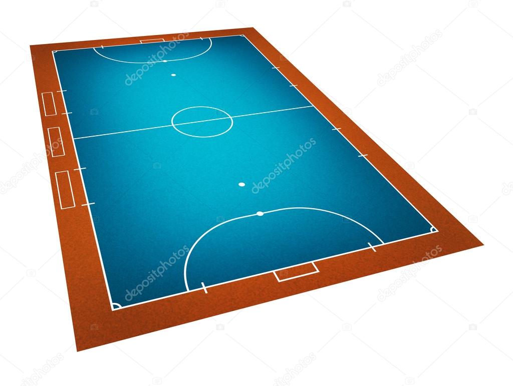 Futsal field Stock Photo by ©kanate 26648705