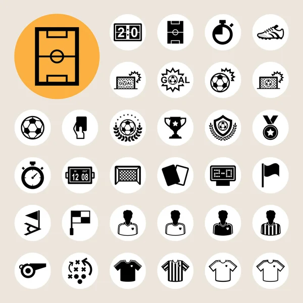 Soccer Icons set. Stock Vector Image by ©kanate #42771851