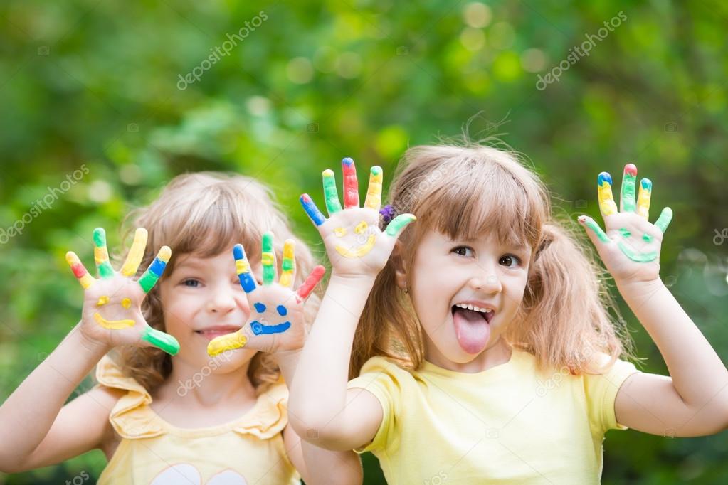 Happy hands — Stock Photo © Yaruta #40941291