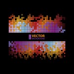 Equalizer pixels — Stock Vector © biljuska1 #1799940