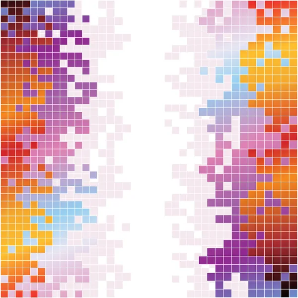 Abstract background with rainbow colorful pixels Stock Photo by ...