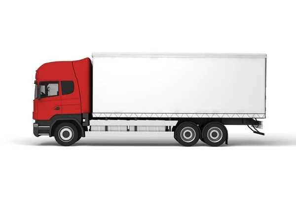 Perspective view of 3d truck — Stock Photo © vipervxw #5069673