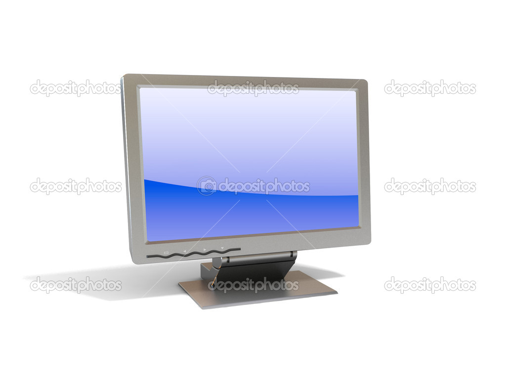 LCD monitor — Stock Photo © ArchManStocker #13325113