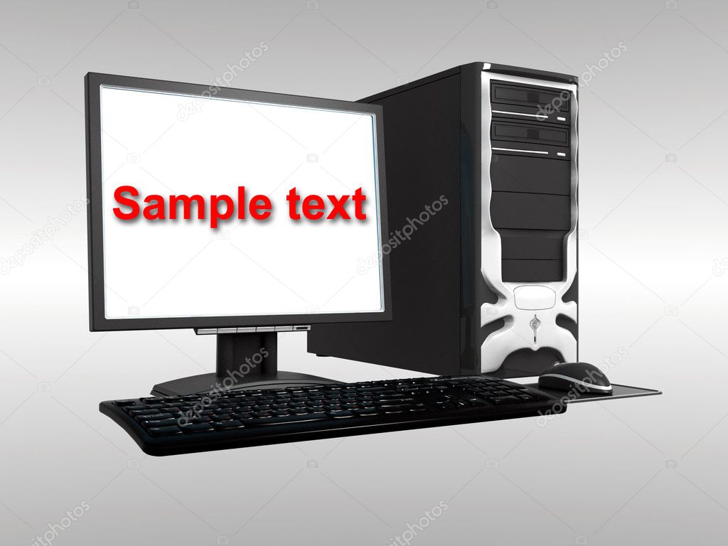 Computer — Stock Photo © ArchManStocker #13328253